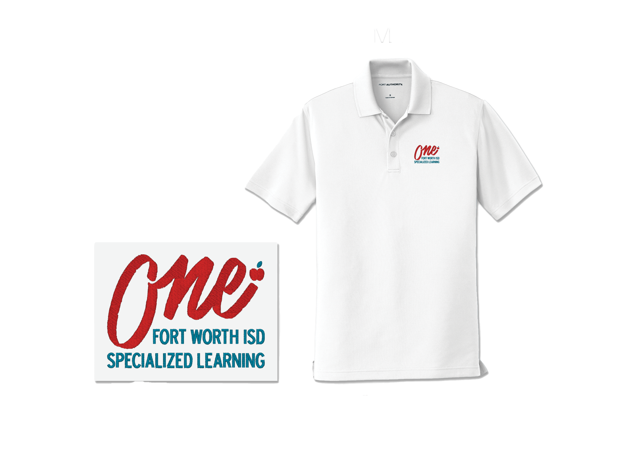 FWISD Specialized Learning Men's Dry Fit Polo – Cornerstone Impressions