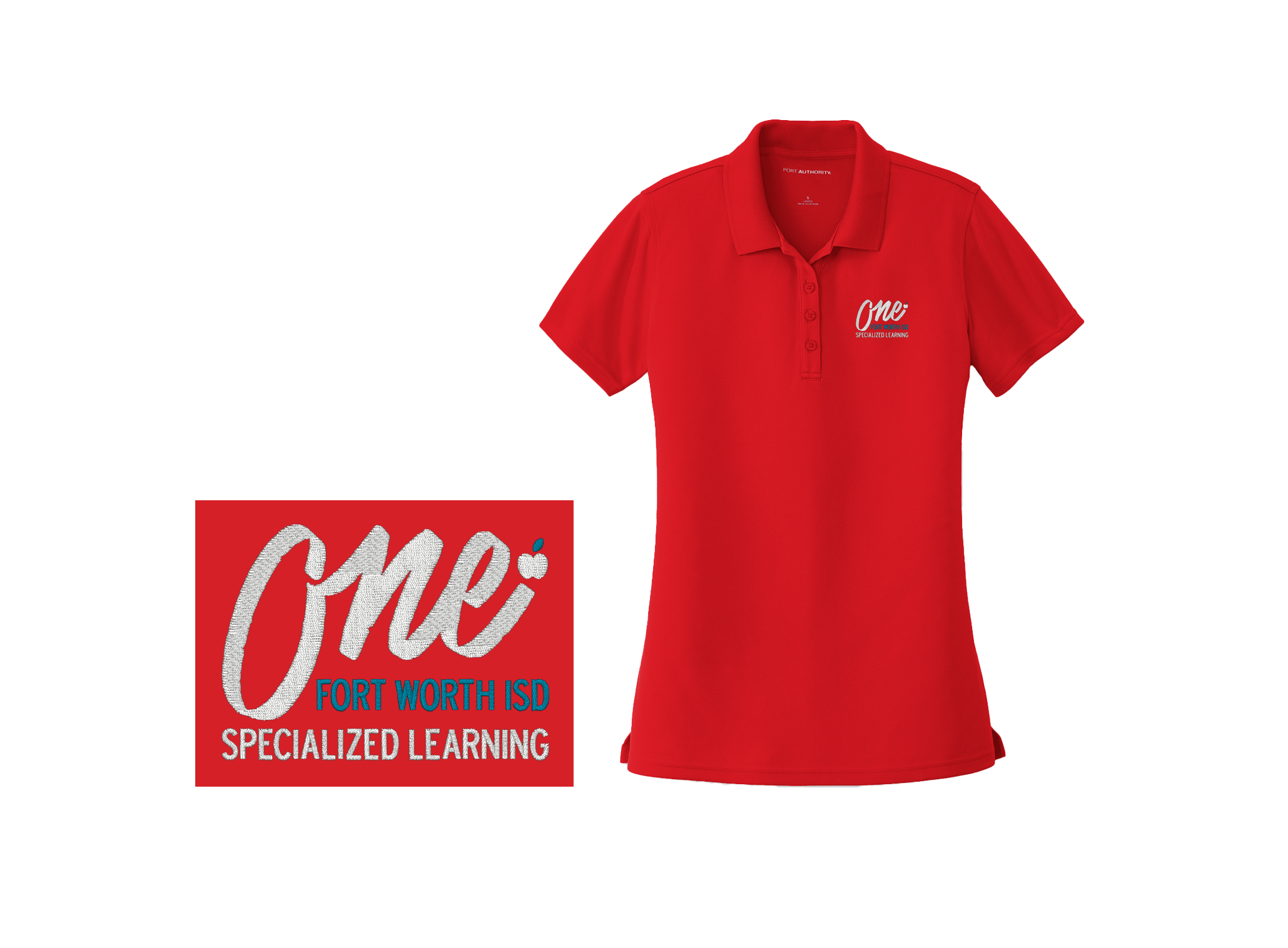 FWISD Specialized Learning Women's Dry Fit Polo – Cornerstone Impressions