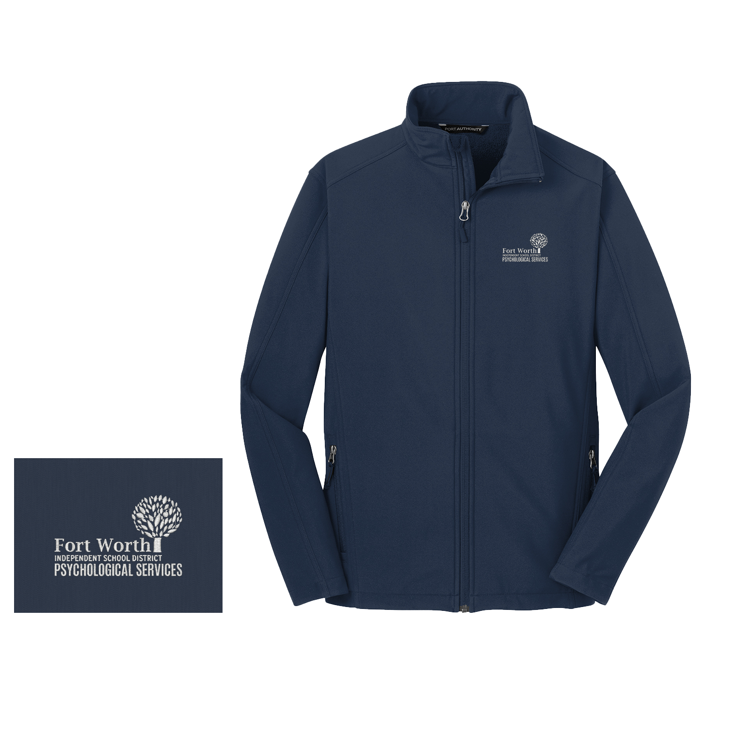 FWISD Psych Services Men's Soft Shell Jacket – Cornerstone Impressions